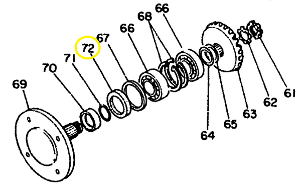 SF-45X62X9 STUB AXLE SEAL | SOUTHERN FARM EQUIPMENT