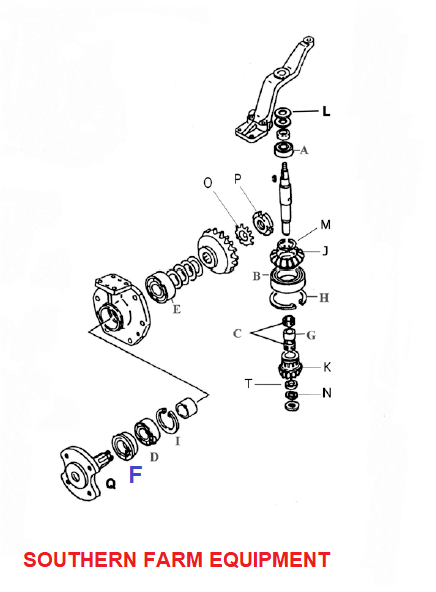 SF-50X68X14.3TCFY STUB AXLE SEAL | SOUTHERN FARM EQUIPMENT